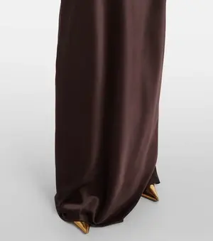 Veronica Beard Alberta Silk-blend Maxi Dress