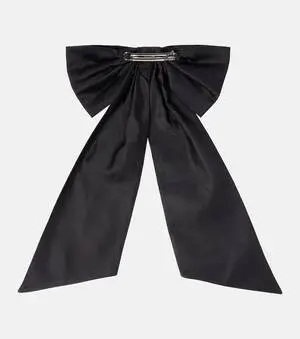 JENNIFER BEHR Bow-detail Hair Clip - Black