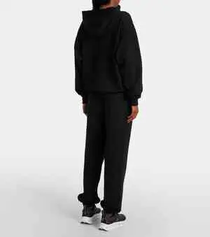 Alo Yoga Accolade Cotton-blend French Terry Hoodie - Black