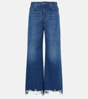 Chloé Mid-rise Wide-leg Jeans