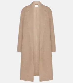 THE ROW Fedra Cashmere And Cotton Coat - Beige