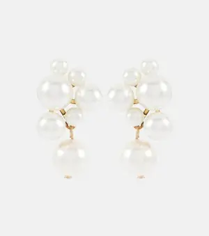 Faux Pearl Earrings