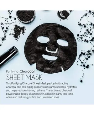 PURSONIC Purifying Charcoal Sheet Mask