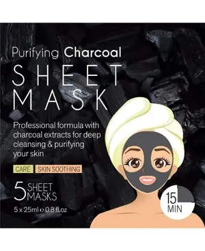 PURSONIC Purifying Charcoal Sheet Mask