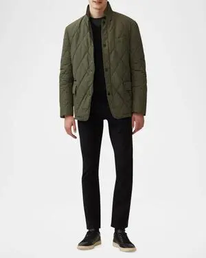 Rodd & Gunn Phoenix Wool V-neck Sweater - Noir