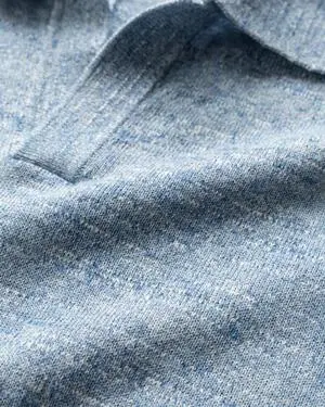 Rodd & Gunn Fortrose Cotton Polo Sweater - Ocean