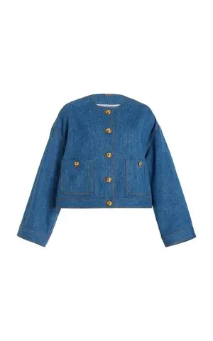 Adam Lippes Nessy Denim Jacket