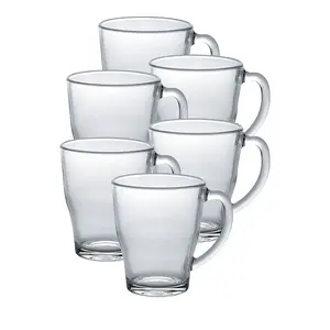 DURALEX Cosy 11.75 Oz. Mug, Set Of 6 - Clear