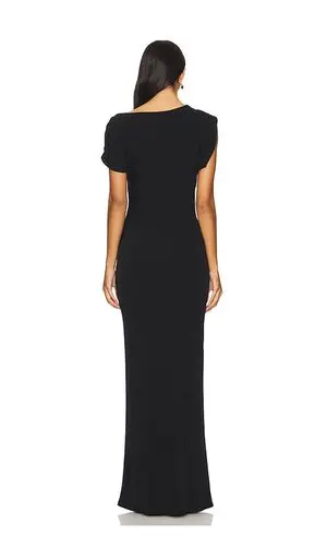 Amanda Uprichard X Elroy Maxi Dress - Black