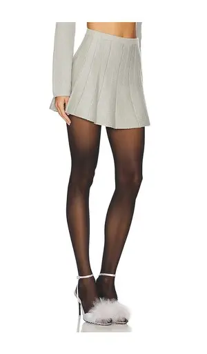 Majorelle Solveig Mini Skirt - Heather Grey