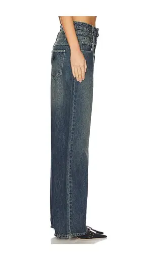 Abrand Denim Carrie Straight Leg Jeans - Iveta