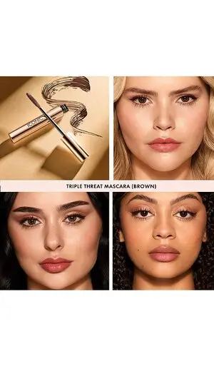 ICONIC LONDON Triple Threat Mascara - Brown