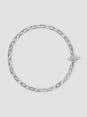 David Yurman Madison Toggle Chain Necklace In Sterling 8.5mm