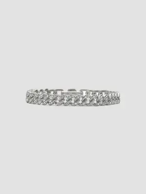 David Yurman Curb Chain Bracelet In Sterling - Silver
