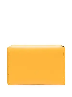 AGNÈS B. Leather Card Case - Yellow