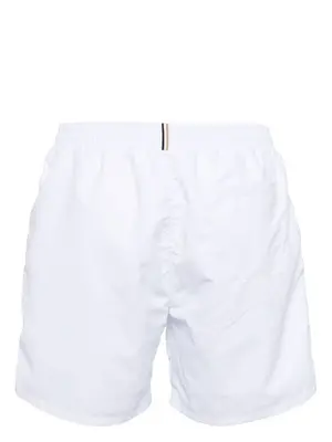 BOSS Pace Swim Shorts - White