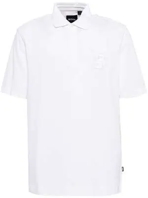 BOSS Concealed Placket Polo Shirt