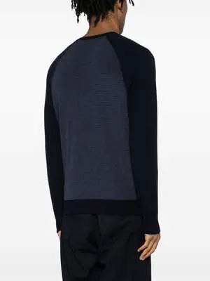 BOSS Dairon Two-tone Sweatshirt - Blue
