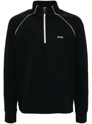 BOSS Zip-neck Sweatshirt