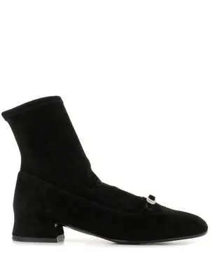 DEL CARLO Suede Ankle Boots