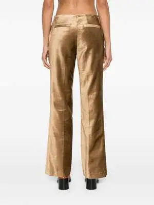 FORTE_FORTE Velvet Straight Trousers