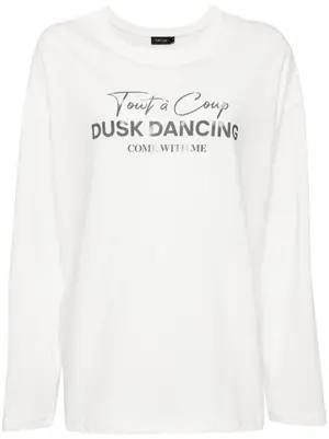 TOUT A COUP Logo-printed T-shirt