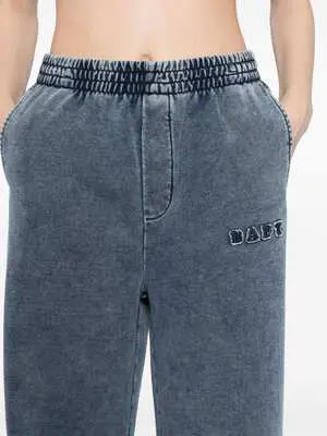 A BATHING APE Logo-patch Straight Trousers