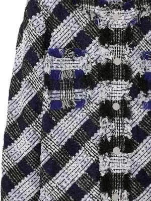Burberry Cropped Tweed Jacket