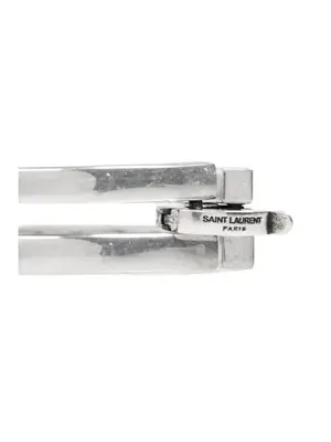 Saint Laurent Logo-engraved Bracelet