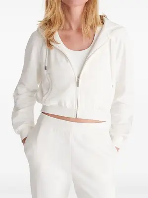 ERES Zip-up Sweatshirt - White