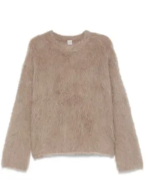 TOTEME Brushed-finish Sweater - Neutrals