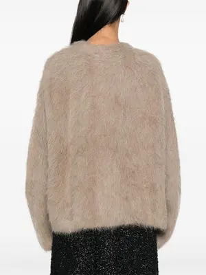 TOTEME Brushed-finish Sweater - Neutrals