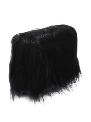 JIL SANDER Goji Pillow Hairy Medium Clutch