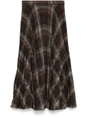 Balenciaga Checked Skirts