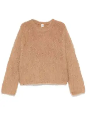 TOTEME Brushed-finish Sweater - Brown