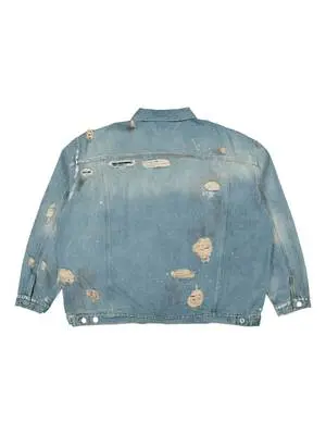 Vetements Ripped-detailing Denim Jacket
