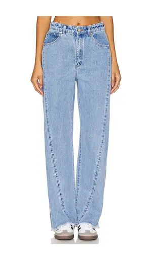 Abrand Denim Carrie Straight Leg Jeans