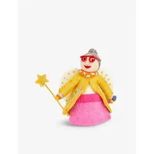 SELFRIDGES EDIT Funky Fairy Wool Christmas Tree Topper 19cm - One-color