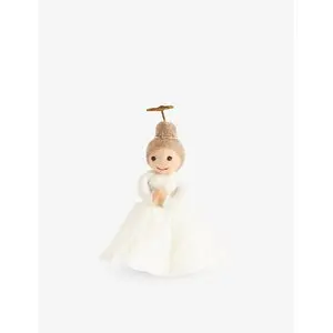 SELFRIDGES EDIT Angel Wool Christmas Topper Decoration - One-color