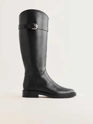 REFORMATION Franklin Knee High Leather Boots
