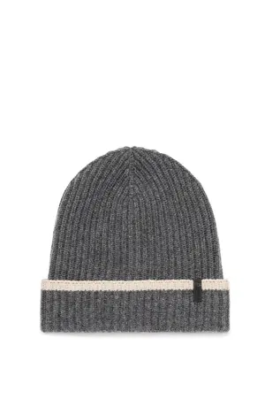 Brunello Cucinelli Knit Beanie Lead