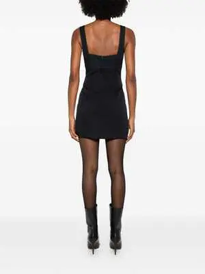 Dolce & Gabbana Sweetheart-neck Mini Dress - Black