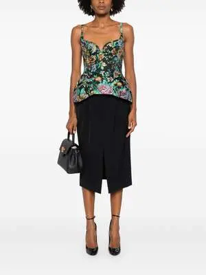 Dolce & Gabbana Pleated Midi Skirt