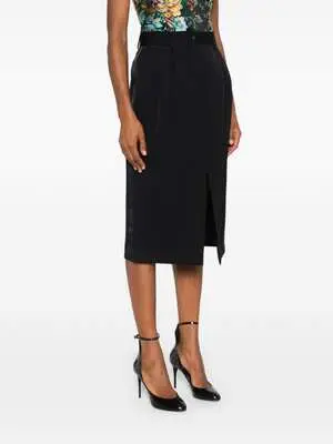 Dolce & Gabbana Pleated Midi Skirt