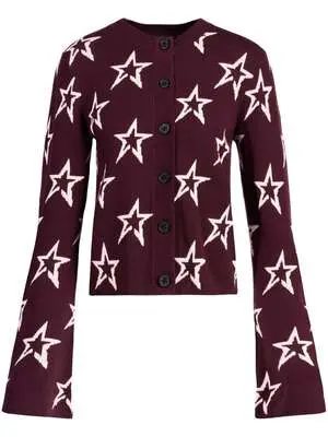 Perfect Moment Chalet Cardigan - Red
