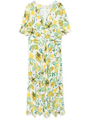Diane Von Furstenberg Vibeke Midi Dress