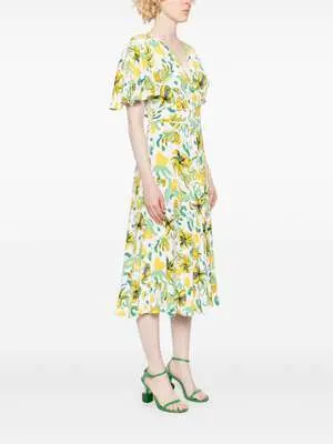 Diane Von Furstenberg Vibeke Midi Dress