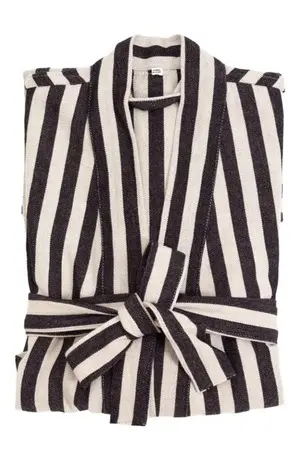 EASTERN WOVEN Turkish Bath Robe - Zebra