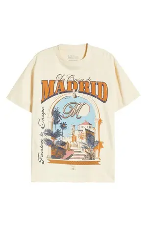 ID SUPPLY CO La Casa De Madrid Graphic T-shirt