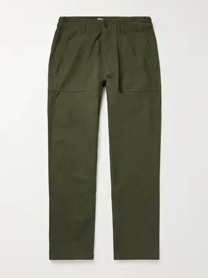 FRIZMWORKS Straight-leg Cotton Trousers